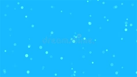 Lighting Particles Design Background With White Circles Lights Glowing Blue Background Stock