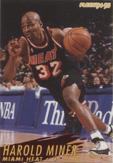 1994 95 Fleer Harold Miner 117 For Sale Online Ebay