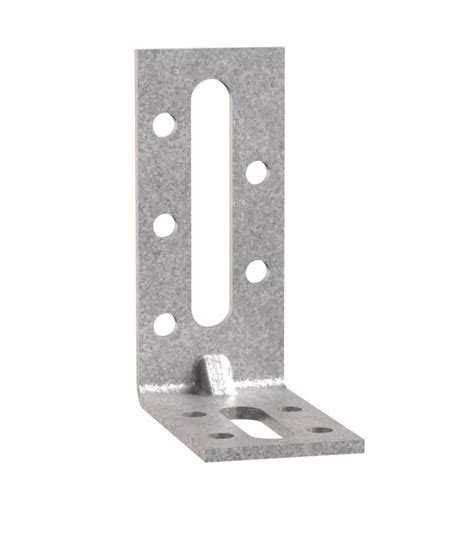 Simpson Strong Tie Reinforced Angle Brackets Galvanised 30mm X 55mm 25 Pack Screwfix
