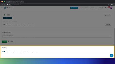 Disable Email Notifications