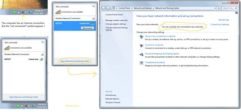 I M Already Connected To Internet But It Shows I M NOT Please Fix