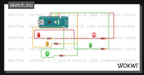 Rozblikanidiody Wokwi Esp32 Stm32 Arduino Simulator