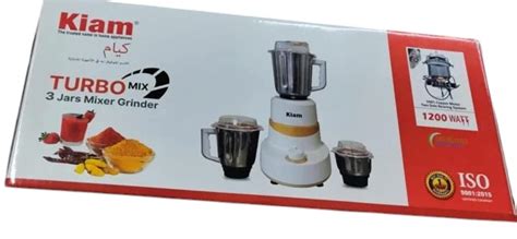 Kiam Turbo Mix Grinder 1200 W 3in One Zang Mart Ltd