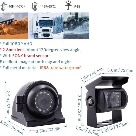 1080p Ahd 4ch Mdvr Video Recorder Box7 Monitor4pcs Cameras For Truck
