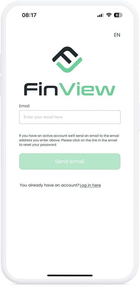 Reset Your Password Myfinview