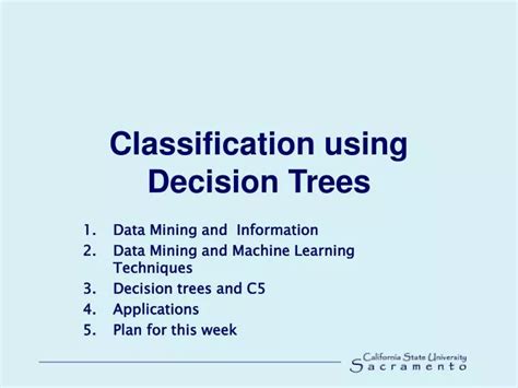 Ppt Classification Using Decision Trees Powerpoint Presentation Free