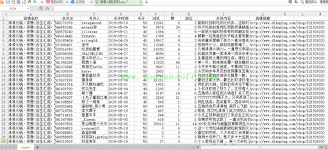大众点评商家信息及评论数据采集抓取v3 有讯软件