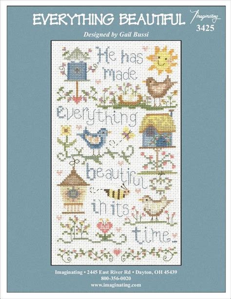 Everything Beautiful Cross Stitch Pattern
