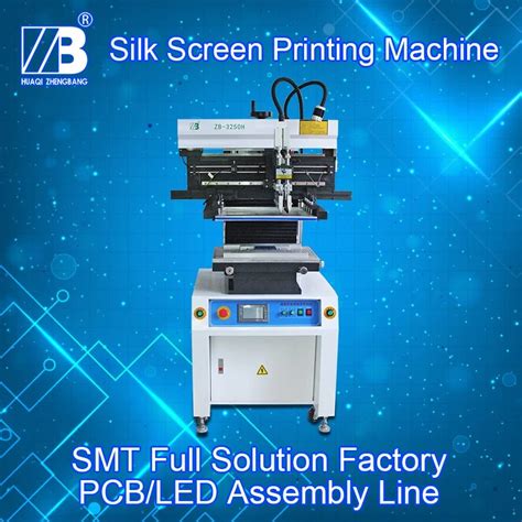 Smt Semi Automatic Stencil Printer Smt Led Production Line Pcb Stencil