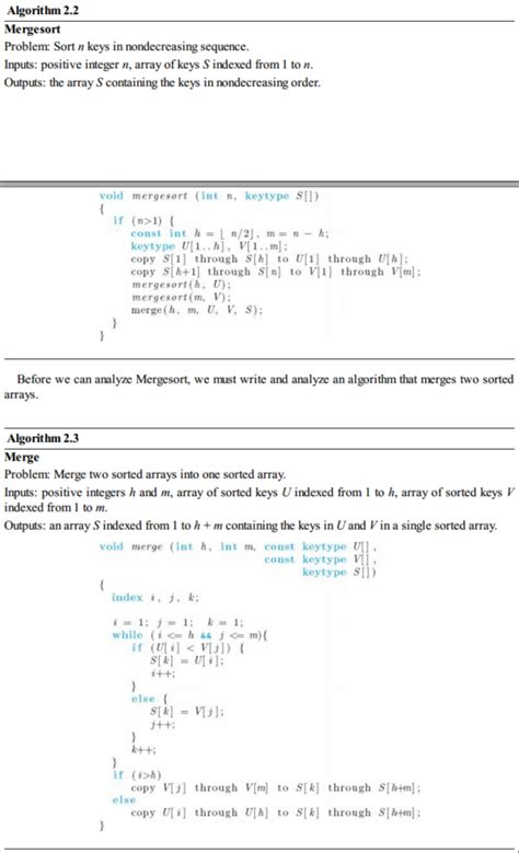 2 Although Merge Sort Runs In Linearithmic Time And