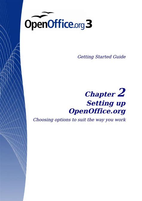 pdf setting up openoffice apache openoffice the free and open