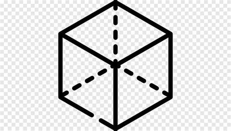 Geometría Tridimensional De La Forma Del Cubo Del Espacio Plantilla 3d
