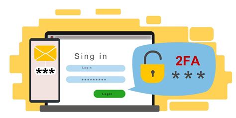 the concept of two factor authentication security 10922684 vector art