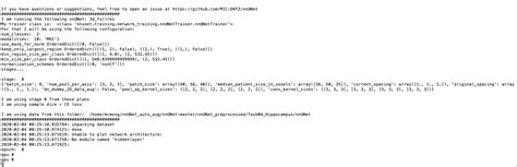 The Training Process Is Frozen When Implement Multithreadedaugmenter · Issue 145 · Mic Dkfz