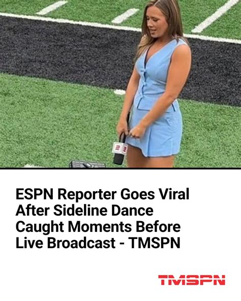 Sports Espn Sideline Reporter Taylor Davis Has Officially Gone Viral