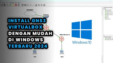CARA INSTALL GNS VIRTUALBOX DI WINDOWS KE ATAS DI JAMIN WORK YouTube