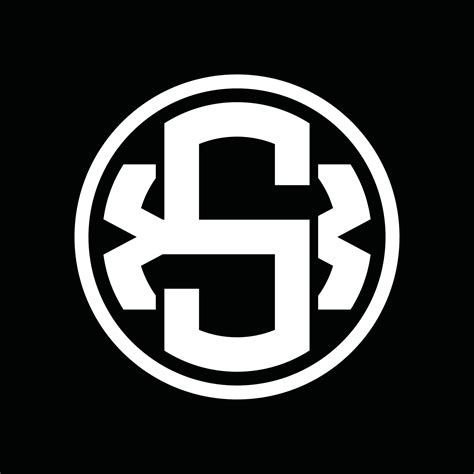 Sx Logo Monogram Design Template 16569577 Vector Art At Vecteezy