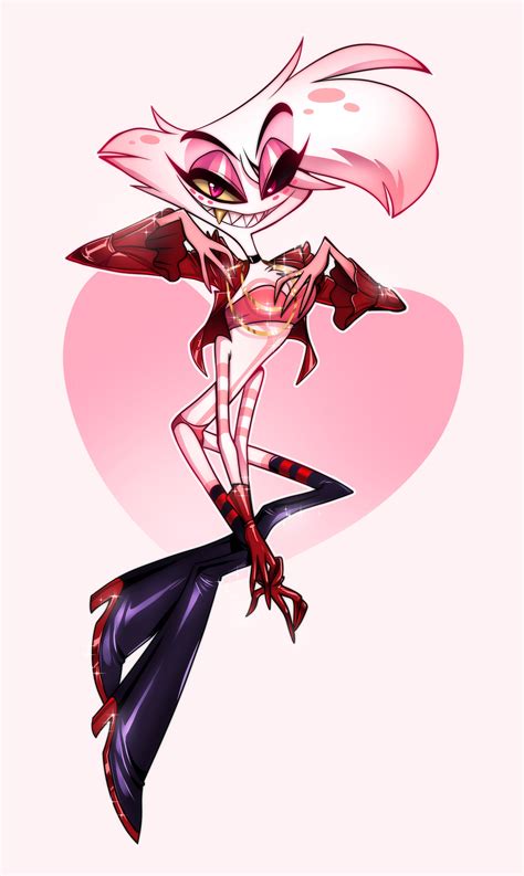 Alastor Hazbin Hotel Pixel Arthazbin Hotel Angel Dust Fan Art Wallpaper