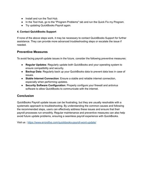 PPT QuickBooks Payroll Wont Update Or Payroll Update Not Working PowerPoint Presentation ID