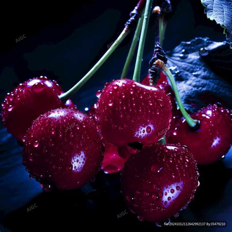 Ai创作图黑底樱桃图 诱人大樱桃 烟雨江南红了樱桃 黑背景樱桃素材 诱人的红樱桃 红樱桃高清 诱人的樱桃 车厘子花开 车厘子美图 带水珠的樱桃 静物大樱桃 水灵灵的樱桃 可爱车厘子 超清小樱桃