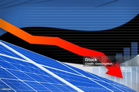에스토니아 태양 에너지 파워 차트 화살표 아래쪽녹색 자연 에너지 산업 그림을 낮추는 3 차원 일러스트 레이 션 0명에 대한 스톡 사진 및 기타 이미지 Istock