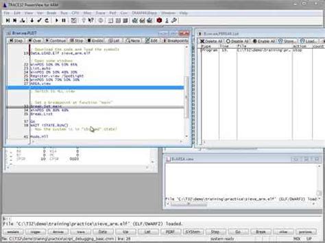 TRACE32 Tutorial Debugging A PRACTICE Script YouTube