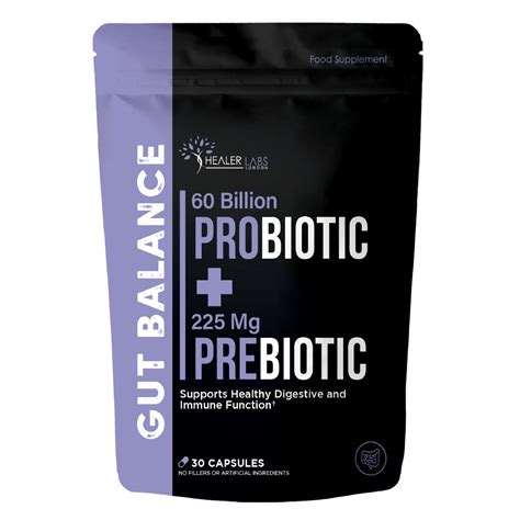 Probiotic Prebiotic Blend Healer Labs London Uk