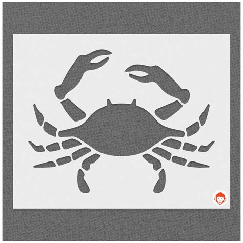 Crab Wall Stencil