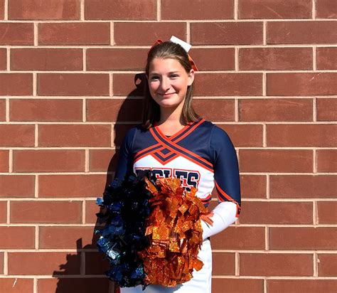 Athlete Spotlight Clarke County Cheerleader Emily Vincent Winchester