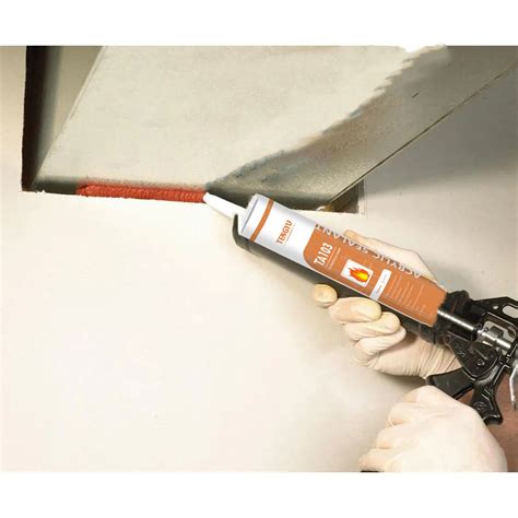 Fire Rated Low Voc Fv 0 Grade Fire Stop Acrylic Sealant China Acrylic