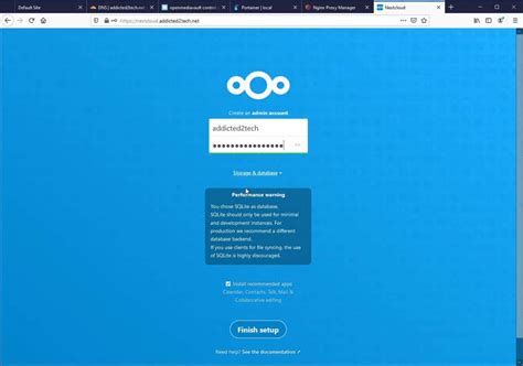 installing nextcloud on raspberry pi 4 using docker with remote access
