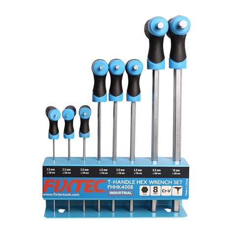 Fixtec 8pcs T Handle Hex Wrench Set Fixtec 8pcs T Handle Hex Wrench Set