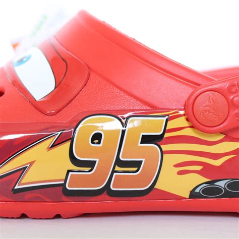 Crocs Disney Pixar Lightning Mcqueen Adult Clogs Authentkicks