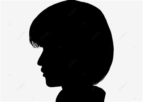 Woman Profile Silhouette Simple Woman Silhouette Profile Png