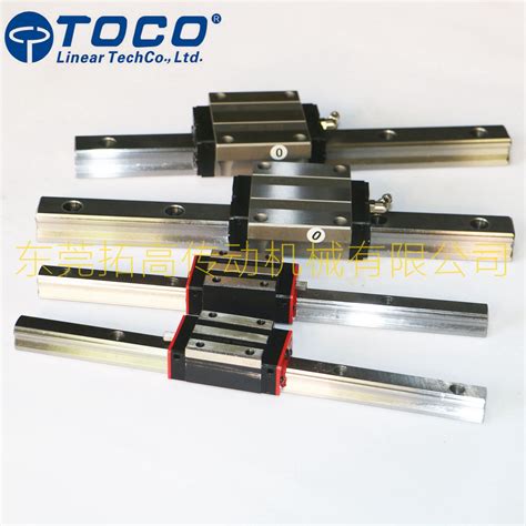 Toco Linear Guide Rail Slide HGH HGH For General Industry Machinery Guide Rail And Slide