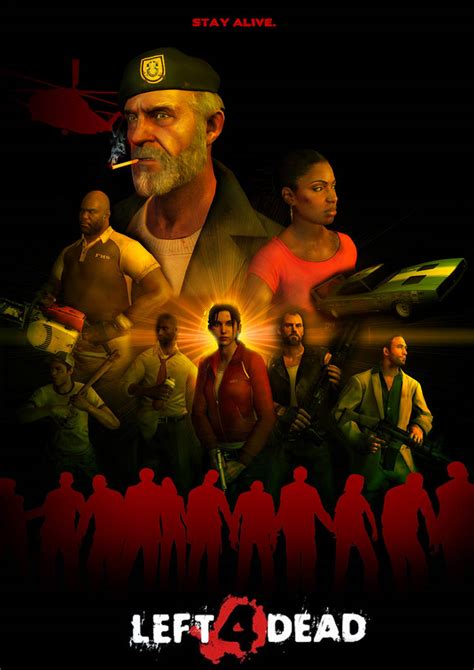 Left 4 Dead Poster By Mrcha0s On Deviantart