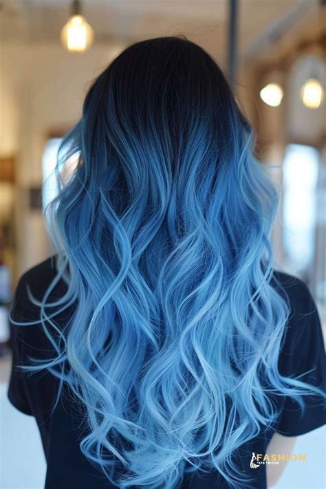 Pin By Brendak On Hair Ideas Hair Highlights Long Hair Color Blue
