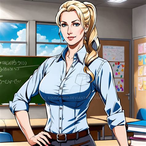 Teacher In The Classroom By Equusfred On Deviantart