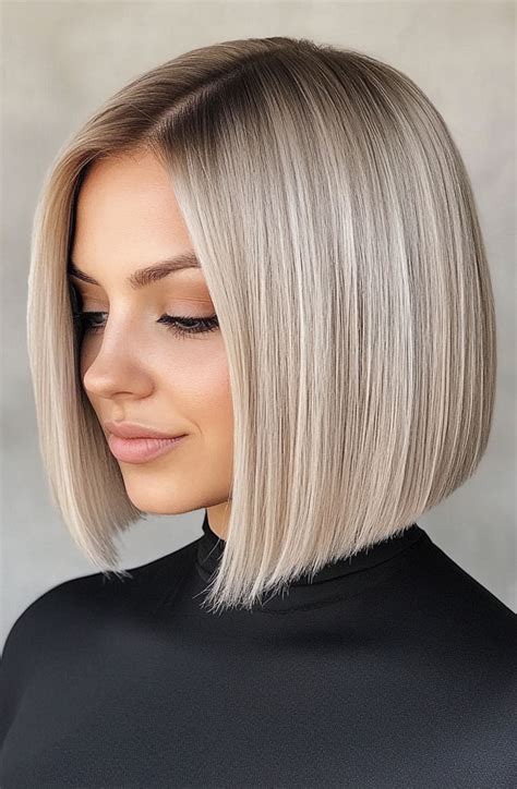 30 Chic Blunt Bob Haircuts That Are Always In Style Fab Mood