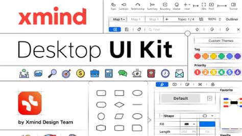 Xmind Desktop Ui Kit Ui4free
