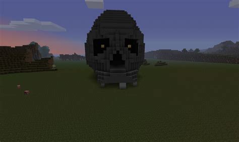 3d Skull Minecraft Map
