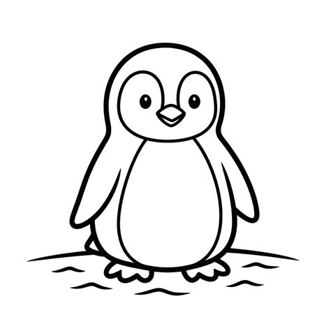 22 Dibujos Para Colorear De Pingüinos Pdf Imprimibles Gratis