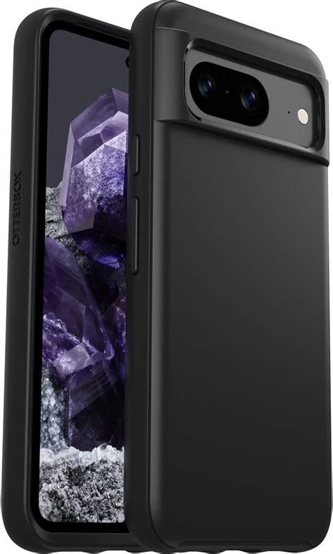 Amazon Com OtterBox Google Pixel Symmetry Series Case Black Ultra Sleek Wireless Charging