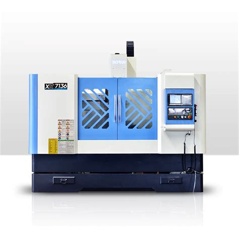 4 Axis Cnc Vertical Milling Machine For Sale Borui Xk7136