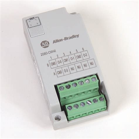 plc allen bradley 2080 if4 a micro800 4 point analog input plug