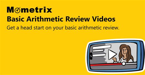 Basic Arithmetic Review Video Basic Arithmetic Review Video