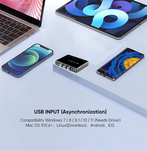 Smsl Po100 Ak Usb Digital Interface Xoms Xu316 32bit 768khz Ak4493s Mqa Decoding