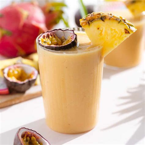 Passion Fruit Smoothie The Healthful Ideas