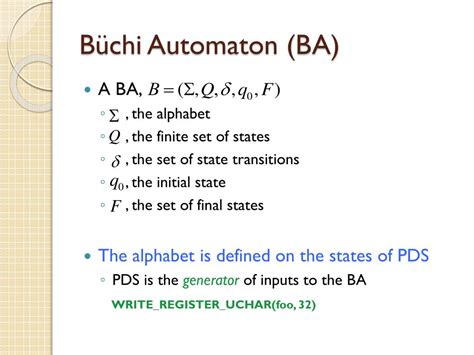 Ppt An Automata Theoretic Approach To Hardwaresoftware Co Verification Powerpoint