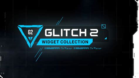 glitch 2 widget collection nerd or die